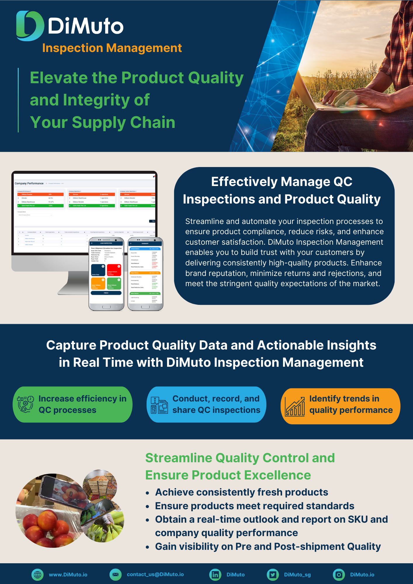 DiMuto Inspection & Standards Management Product Sheet - DiMuto